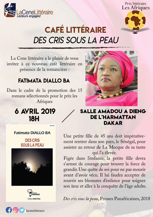 Café littéraire Fatimata Diallo Ba - La Cene Littéraire